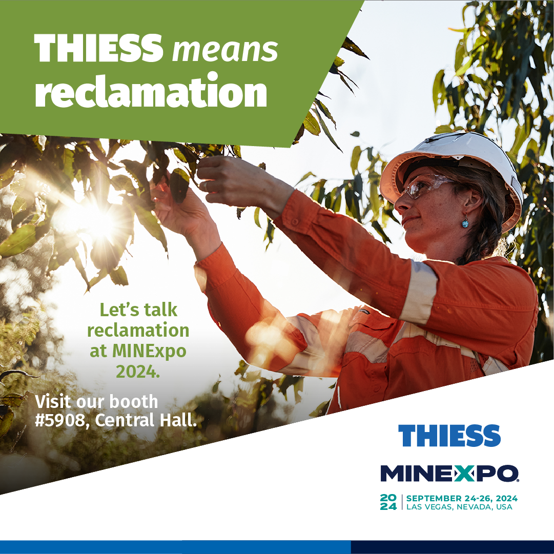 Thiess Rehabilitation heading to MINExpo 2024 in Las Vegas - Thiess Rehabilitation